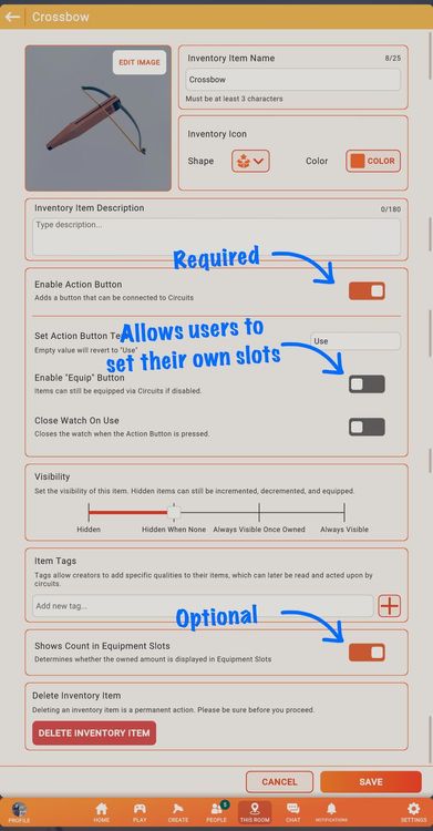 Equipment Slots + Storefront V2